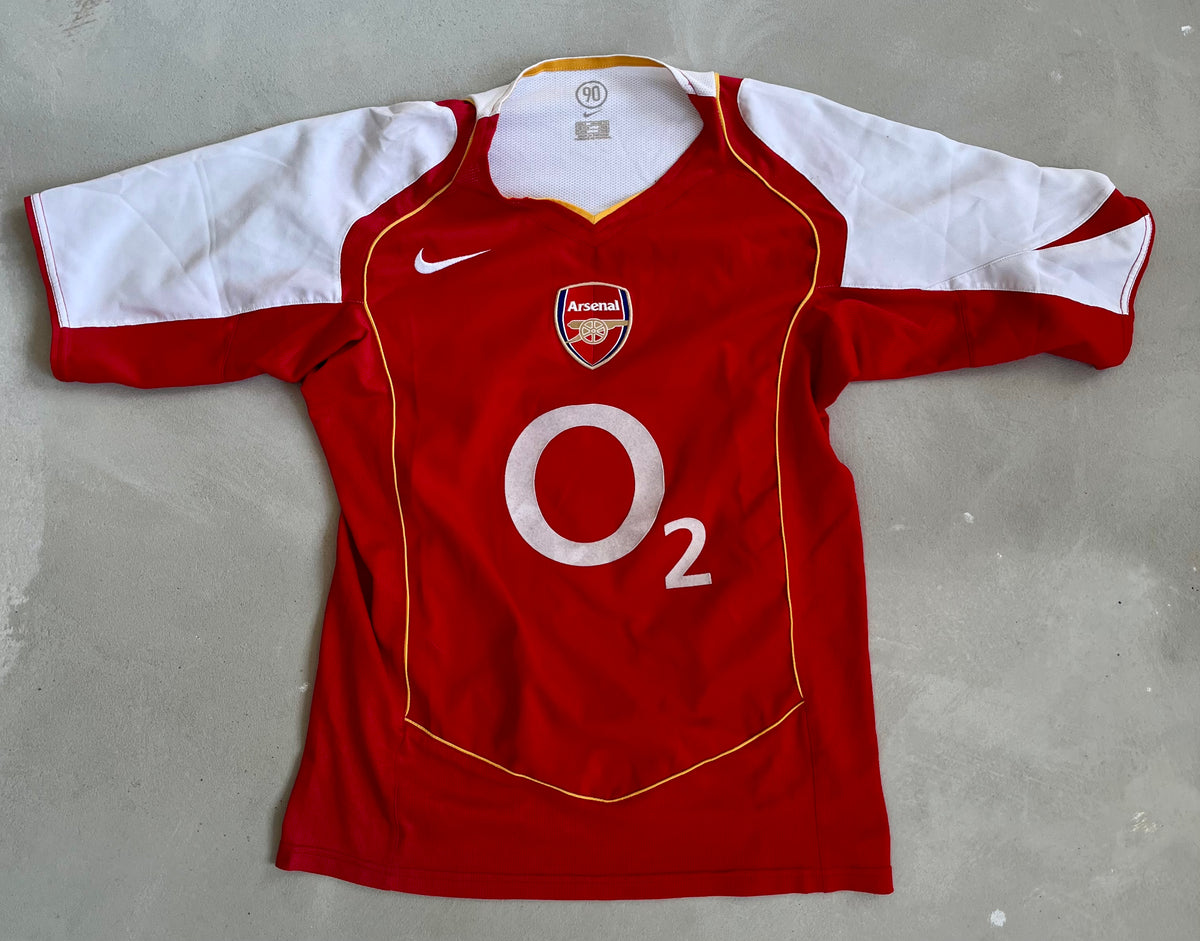 Arsenal 2004/05 Vintage Home Kit – Olive & York