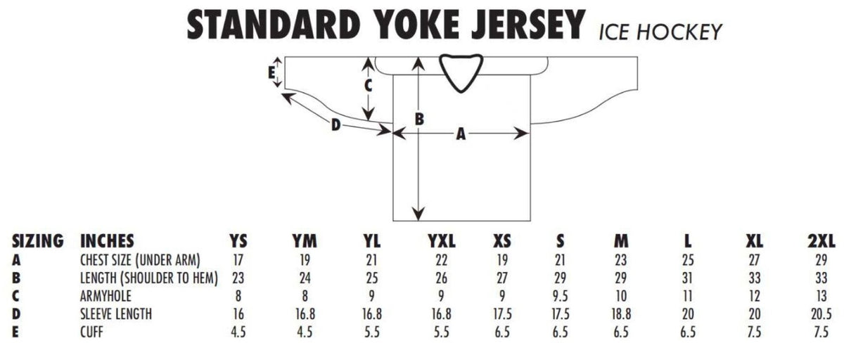 Utah Yetis Hockey Jersey PRE-ORDER – Olive & York