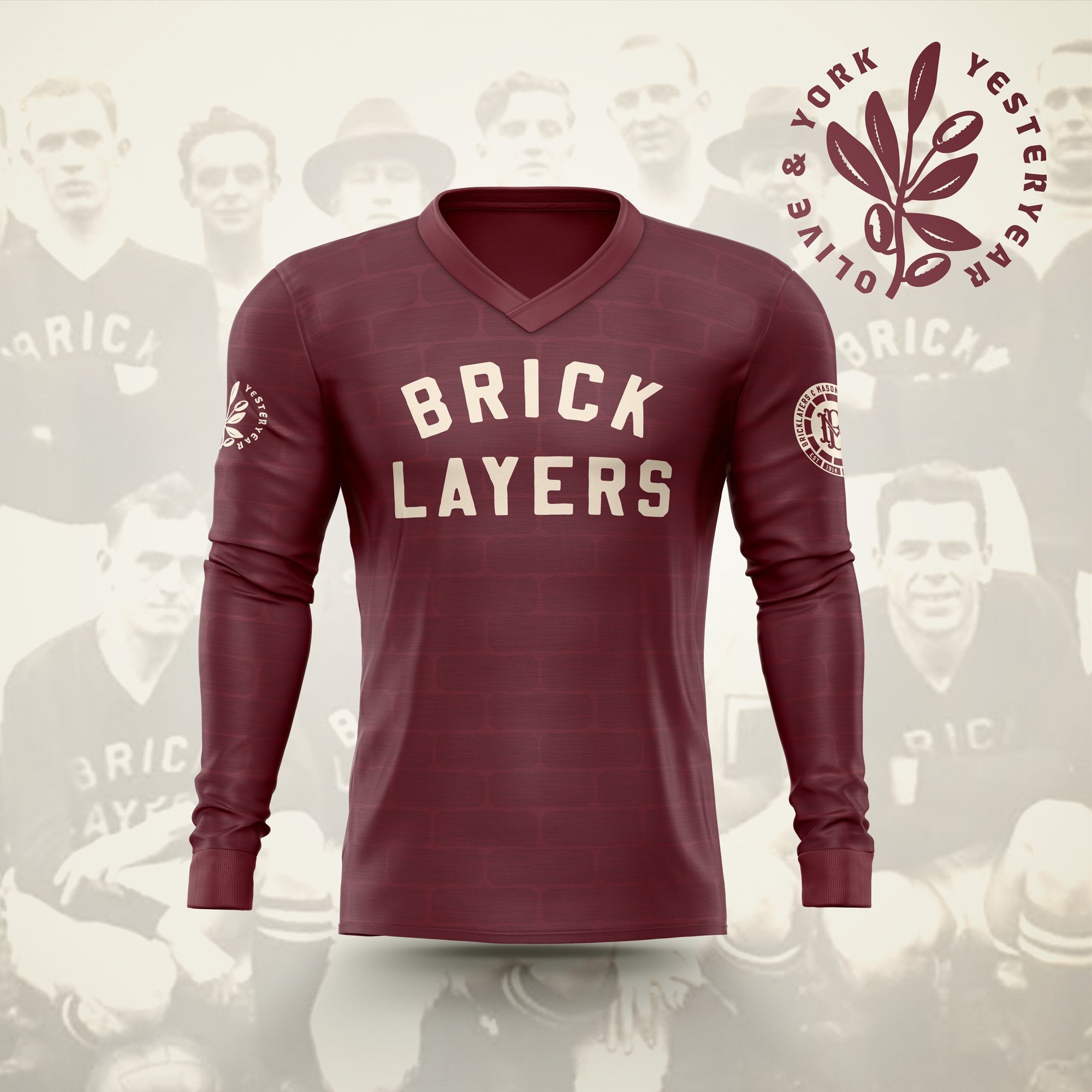 Chicago Bricklayers Jersey – Olive & York