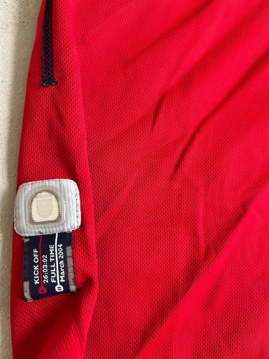 England 2002 Vintage Reversible Jersey – Olive & York